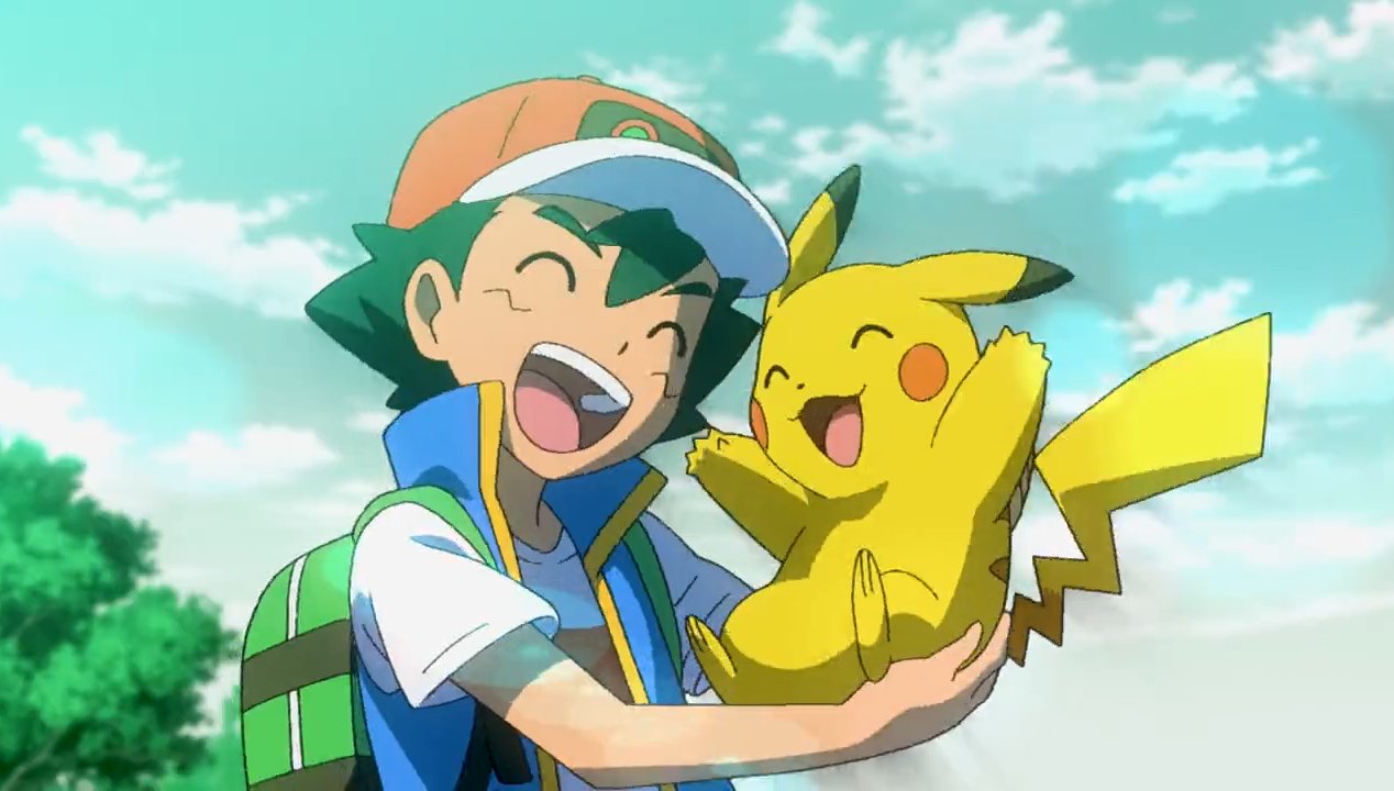 Pokemon Ash And May Hug