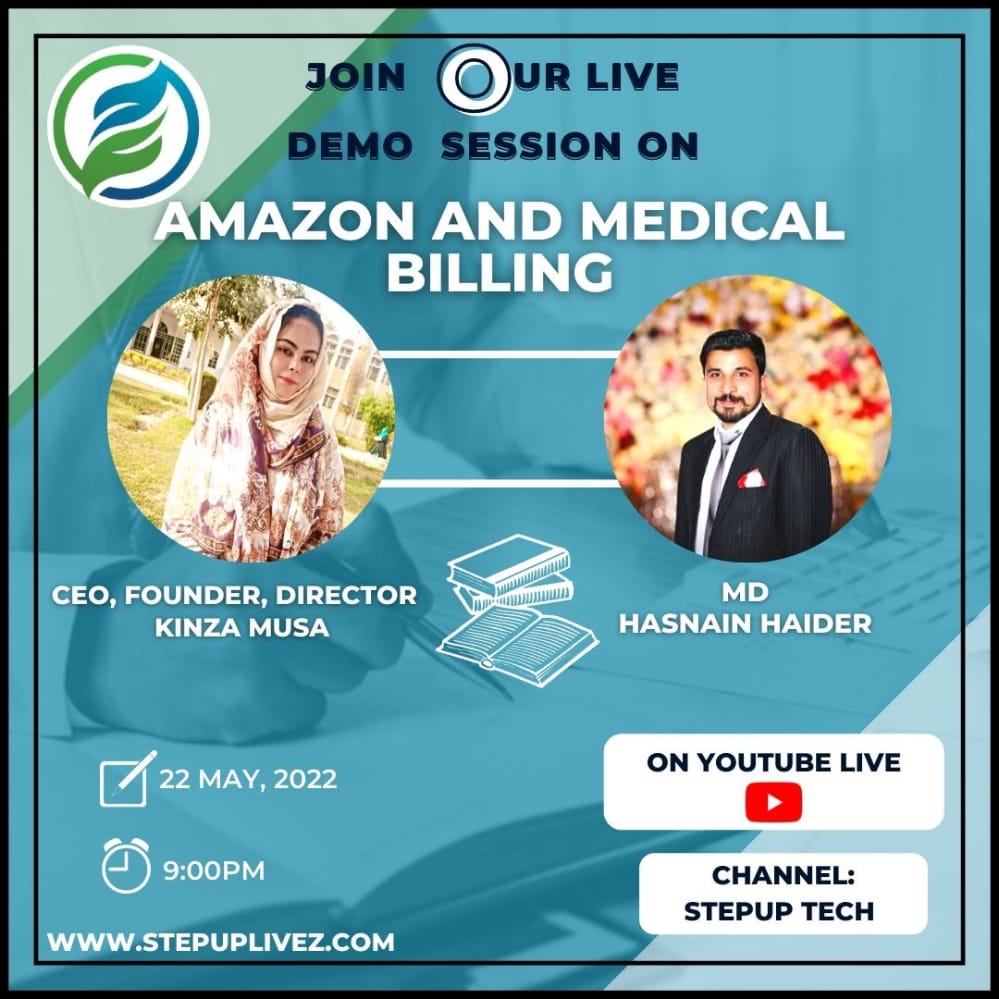 StepUp Tech on Twitter: "Tomorrow Grand Demo session About Amazon and Medical Billing at 9pm ...