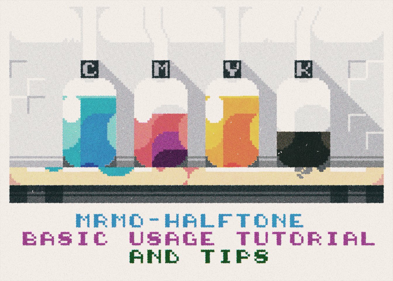 Mrmo Tarius on Twitter: "I made a "Basic usage tutorial and tips" for MRMO-Halftone, so please ...