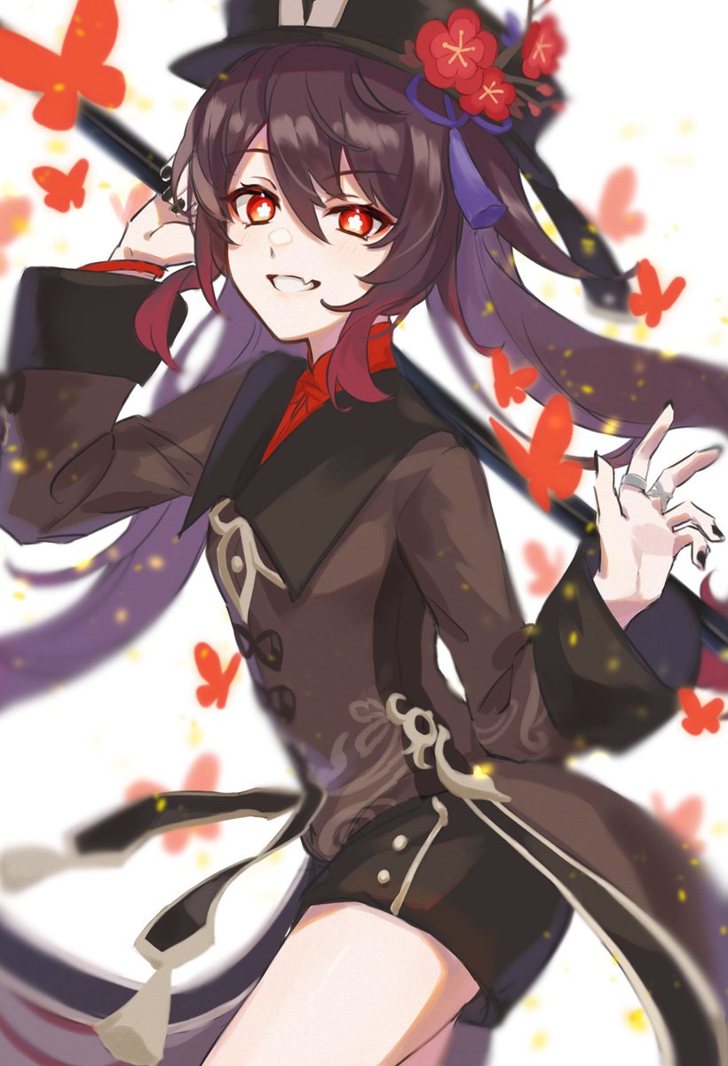 胡桃「#GenshinImpact 胡桃らくがき 」|ぱむのイラスト