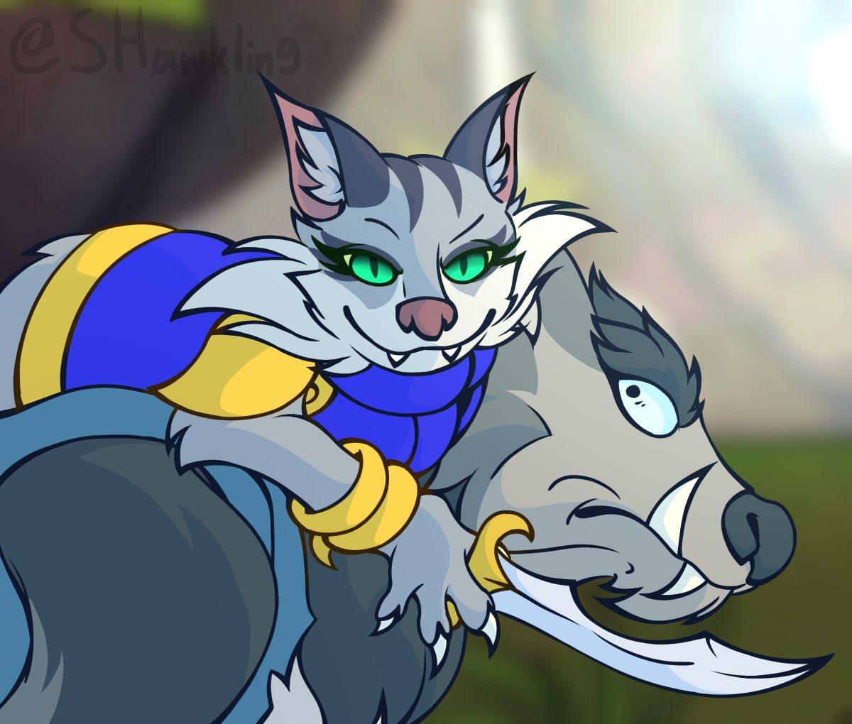 GB | Silver Hawkling on Twitter: "Caption this #Brawlhalla #BrawlhallaArt https://t.co ...