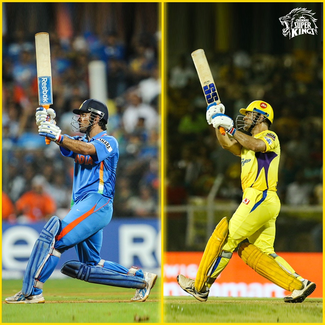 Chennai Super Kings Dhoni Helicopter Shot Hd