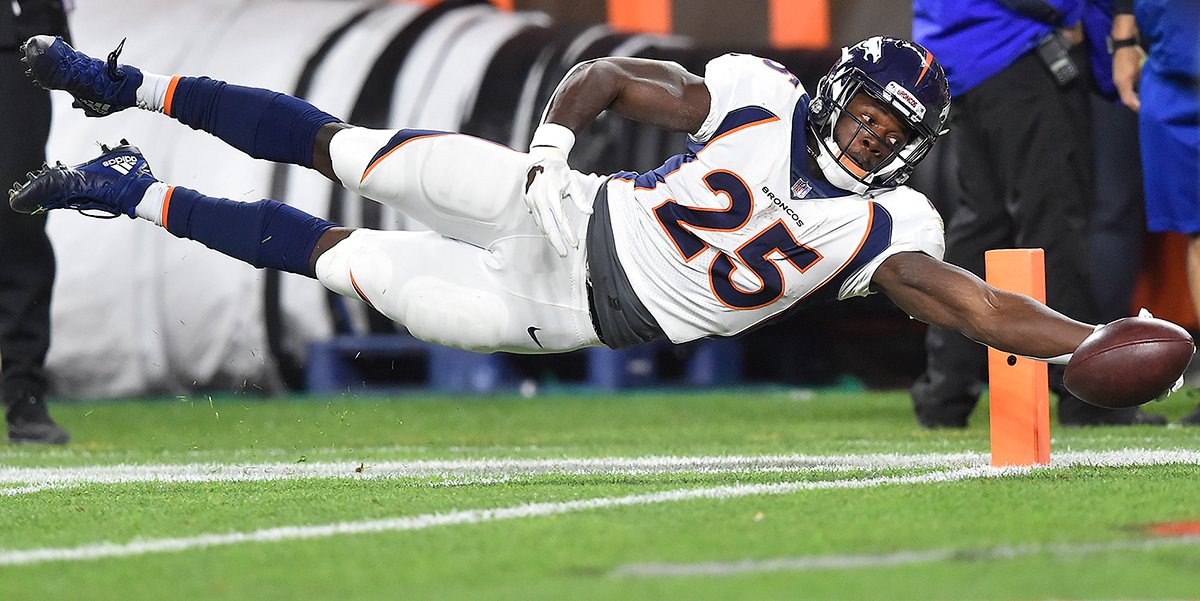 Football Touchdown Dive In