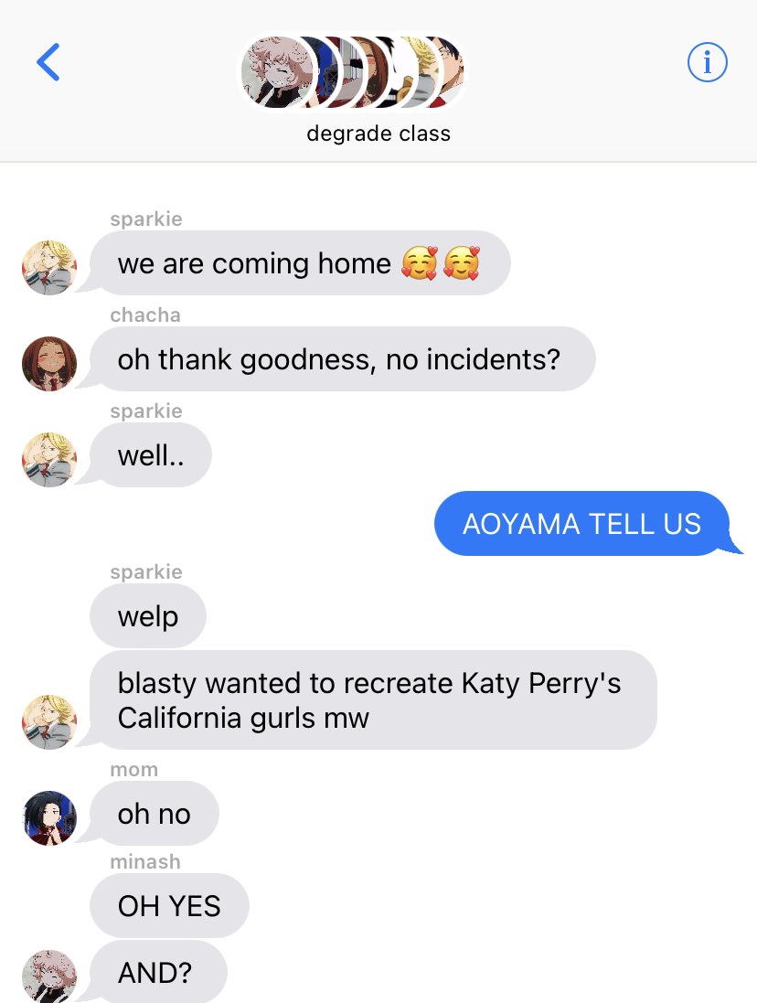 ikra! 🐸🎪 oh me oh my // hiatus-ish on Twitter: "15. don't worry, blasty, nobody took photos 🤞🏼 ...