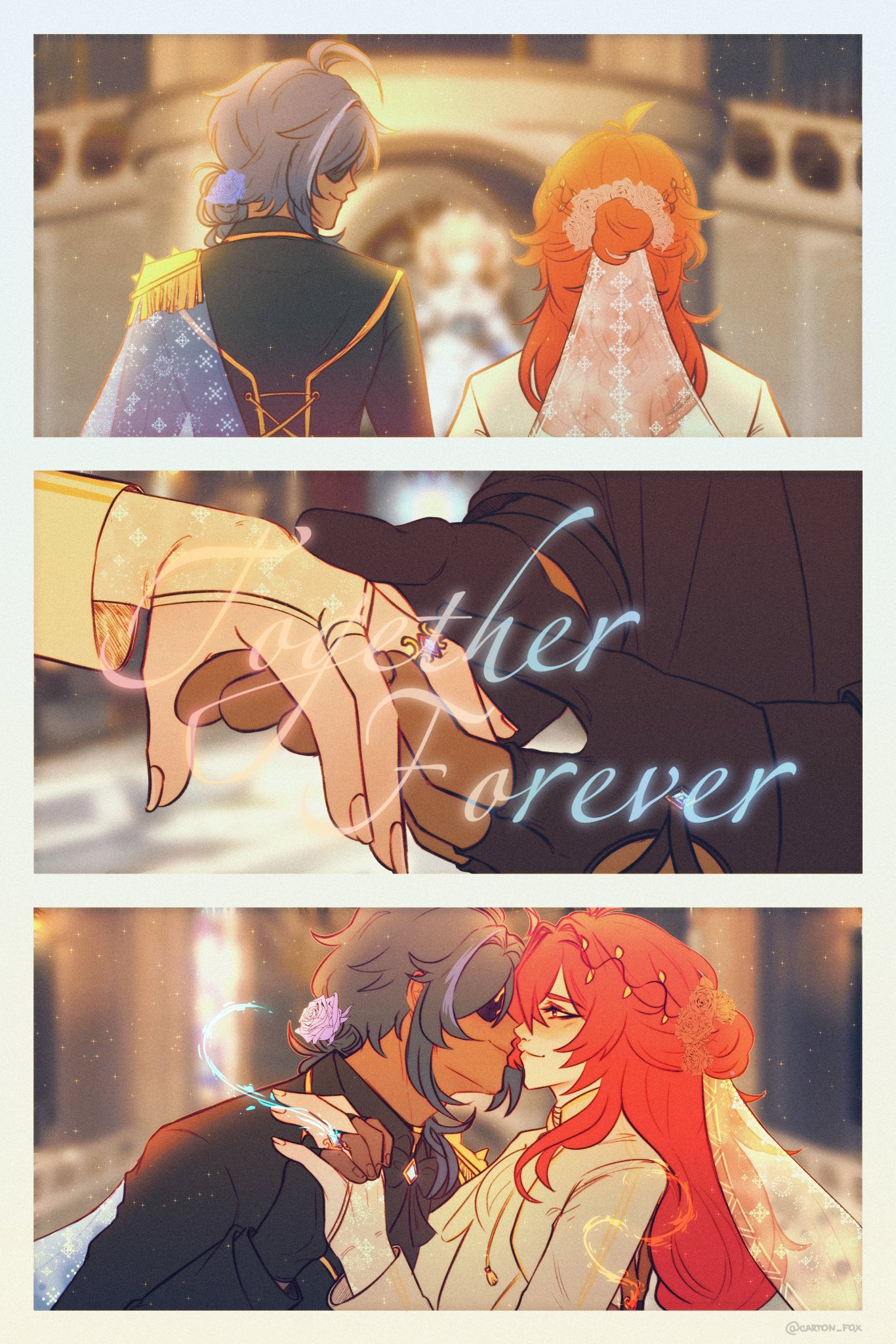 LETOVA on Twitter: "Day 7: Free day Spiritual connection through wedding rings, which contain a ...