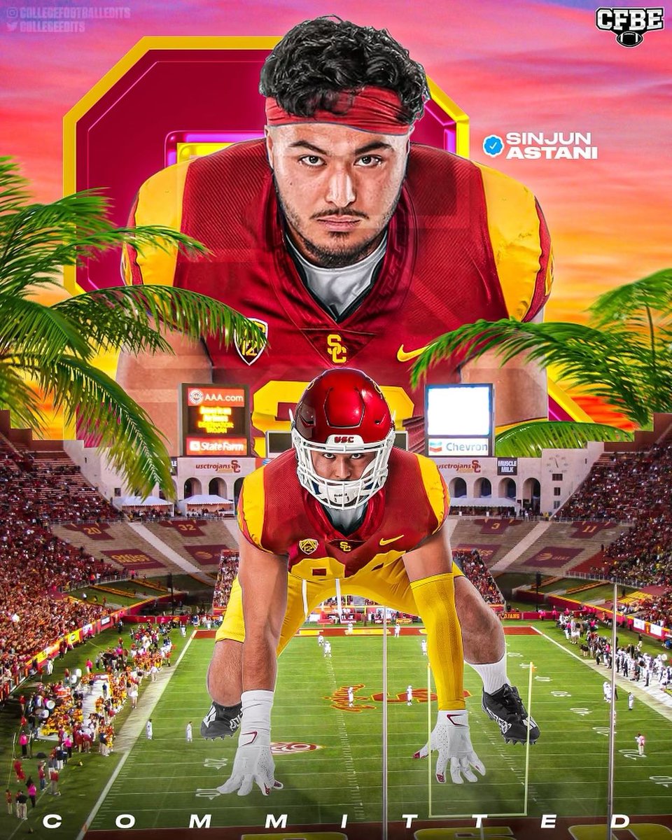 San Jose St. DL Sinjun Astani transfers to USC : r/CFB