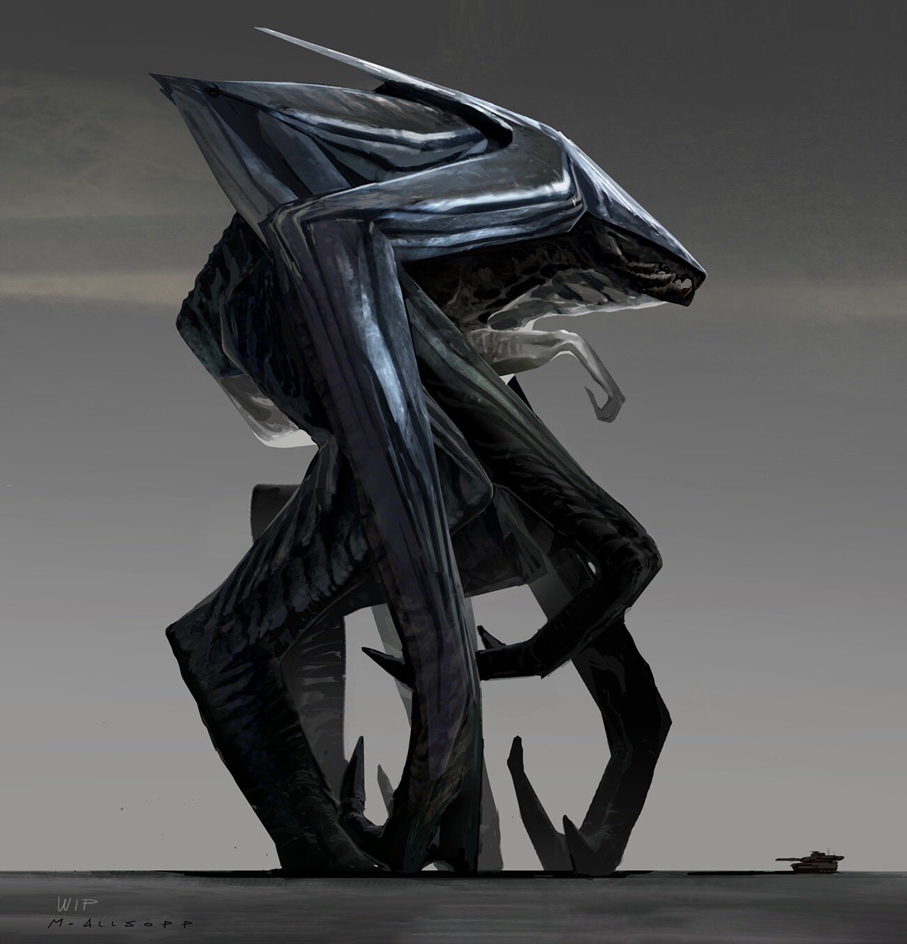 Godzilla 2022 Muto Concept Art