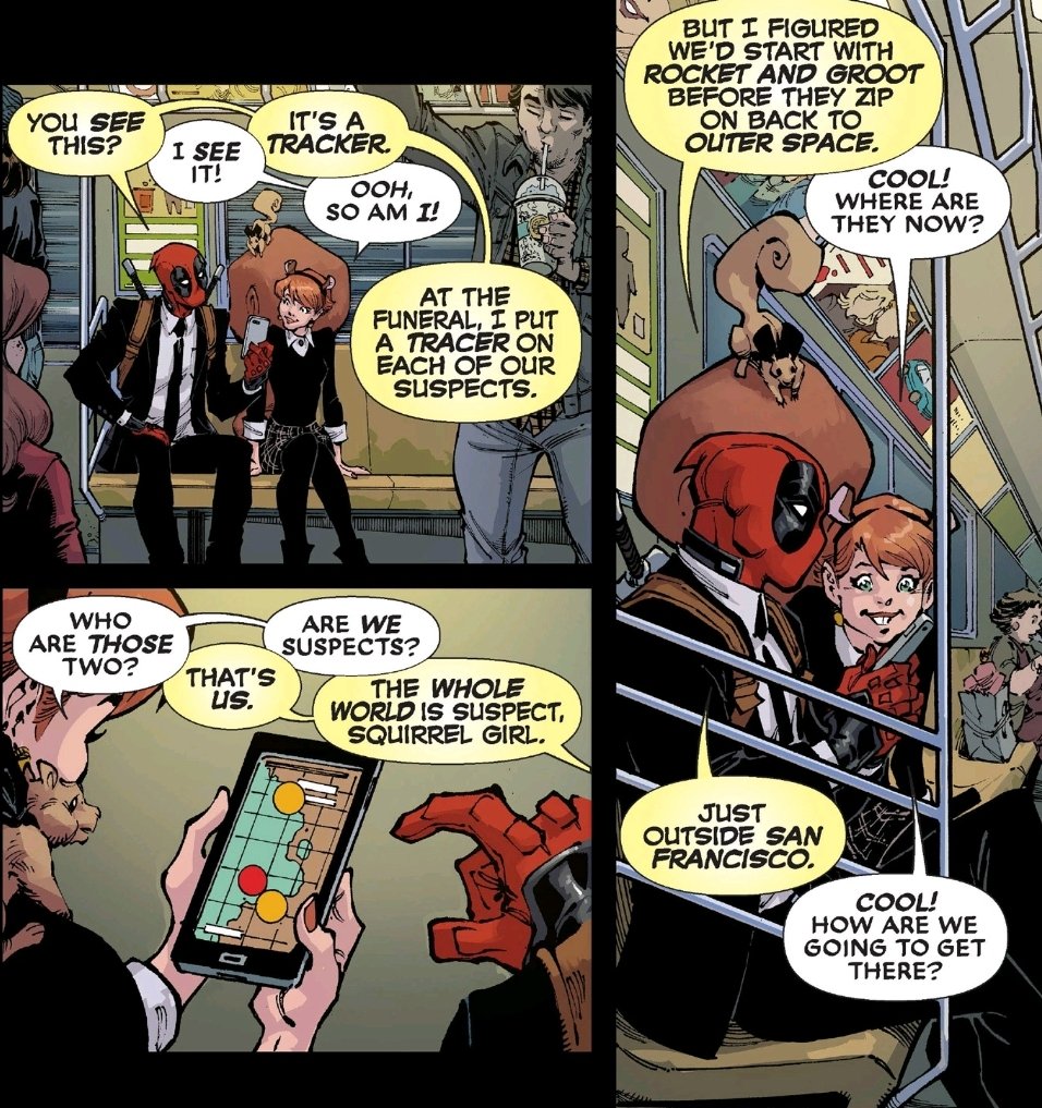 「deadpool seems a walking joke but his feelings actually gets」 t⎊usl ♥️の漫画