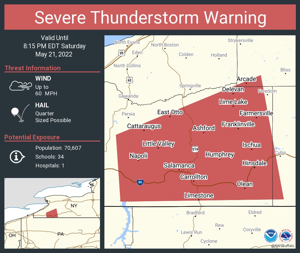 Nws Severe Tstorm On Twitter Severe Thunderstorm Warning Including