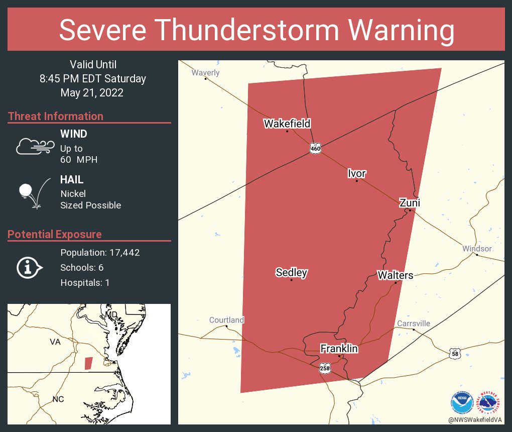 Nws Severe Tstorm On Twitter Severe Thunderstorm Warning Including