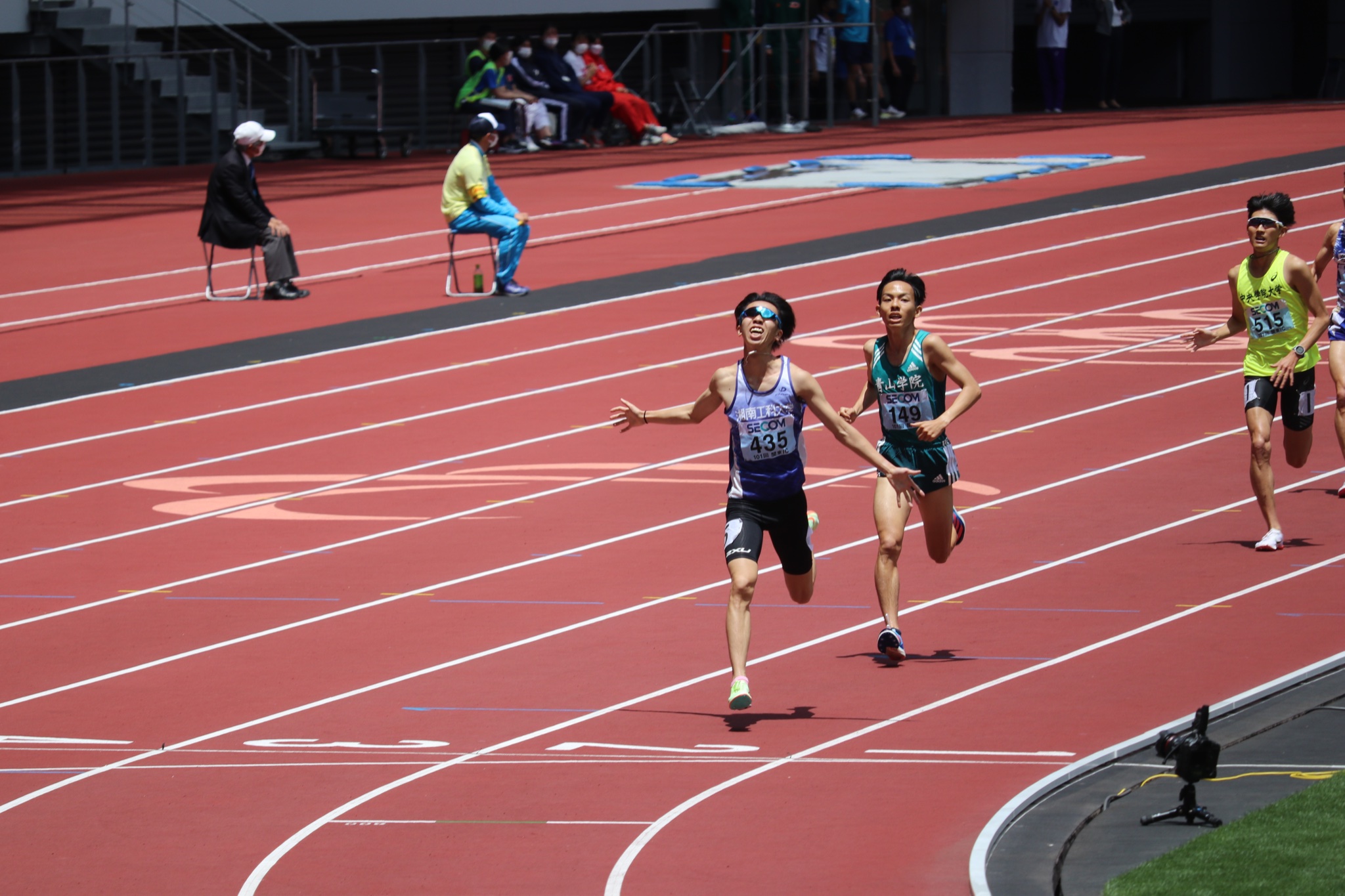 Daapiyo on Twitter: "関東インカレ 男子2部3000mSC決勝 🥈青木颯(湘南工科大3)8'48"56 PB 神奈川県学生歴代3位👏👏 https://t.co ...