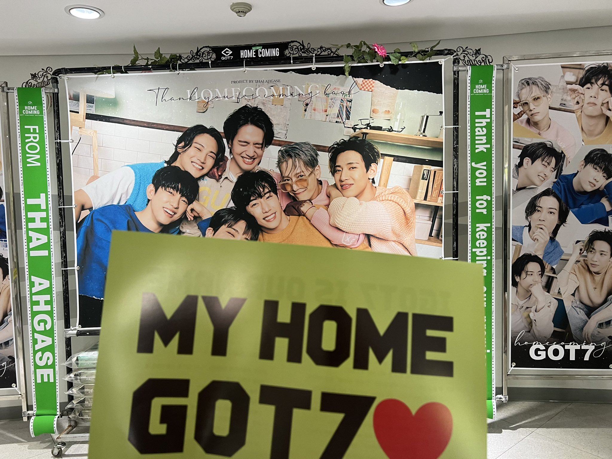 ~ 뿐니 ♡🤍//528Hz~(LOVE) on Twitter: "GOT7FOREVER 💚💚💚💚💚💚💚 #GOT7 #갓세븐 #HOMECOMINGwithIGOT7 # ...
