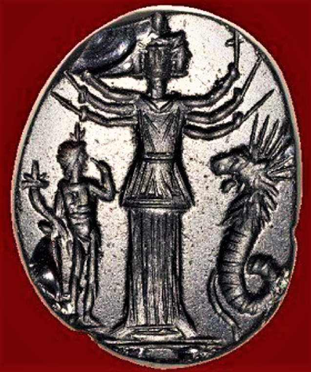 The opening of a hymn used in yavana equivalent of ShaT-karmANi to 3 ...