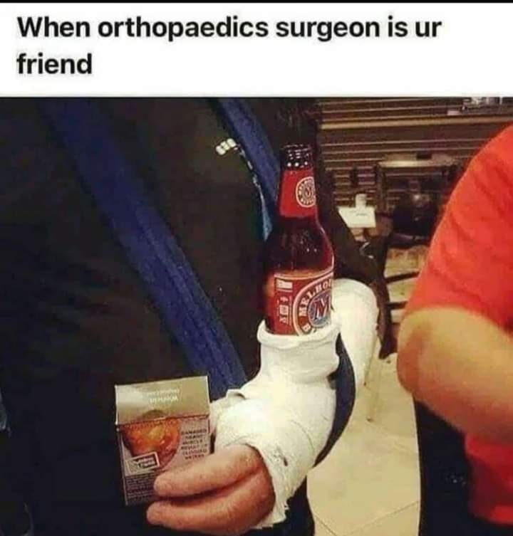 Orthopedic Humor Meme