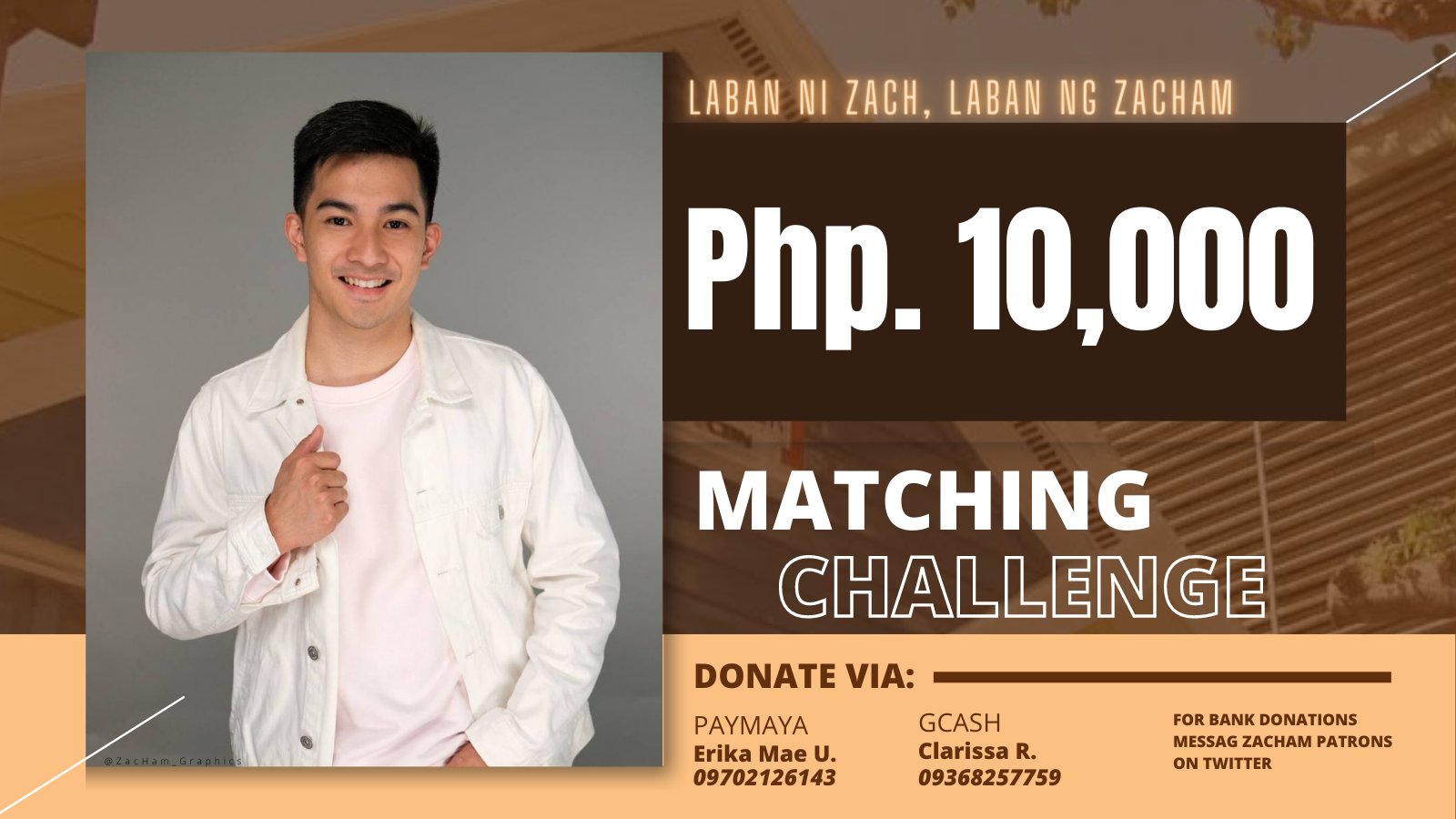 ZACHAM OFFICIAL on Twitter: "We are opening another matching challenge. Let's complete this ASAP ...