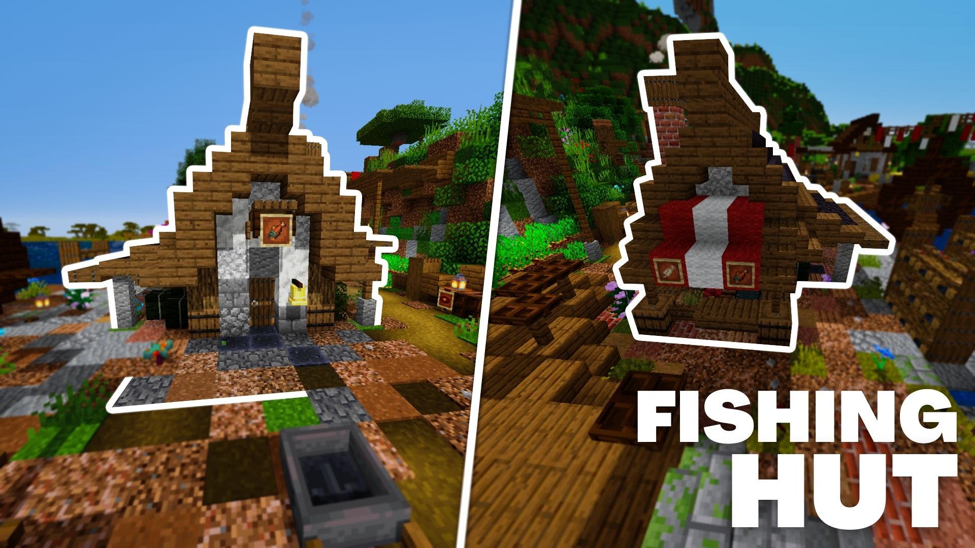 Minecraft Medieval Market Stall