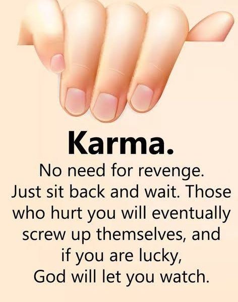 What Goes Around Comes Back Around Karma