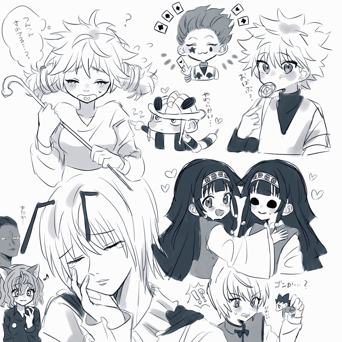 「#hxh #hxhfanart 」はるまきつぐるの漫画