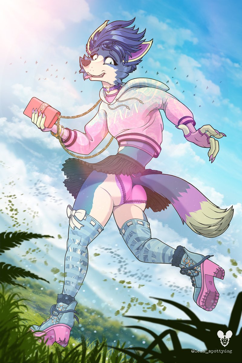 Twoucan - Leon @ COMMISSIONS OPENING SOON! 🎀 💅 (@Leon_SpottyDog)