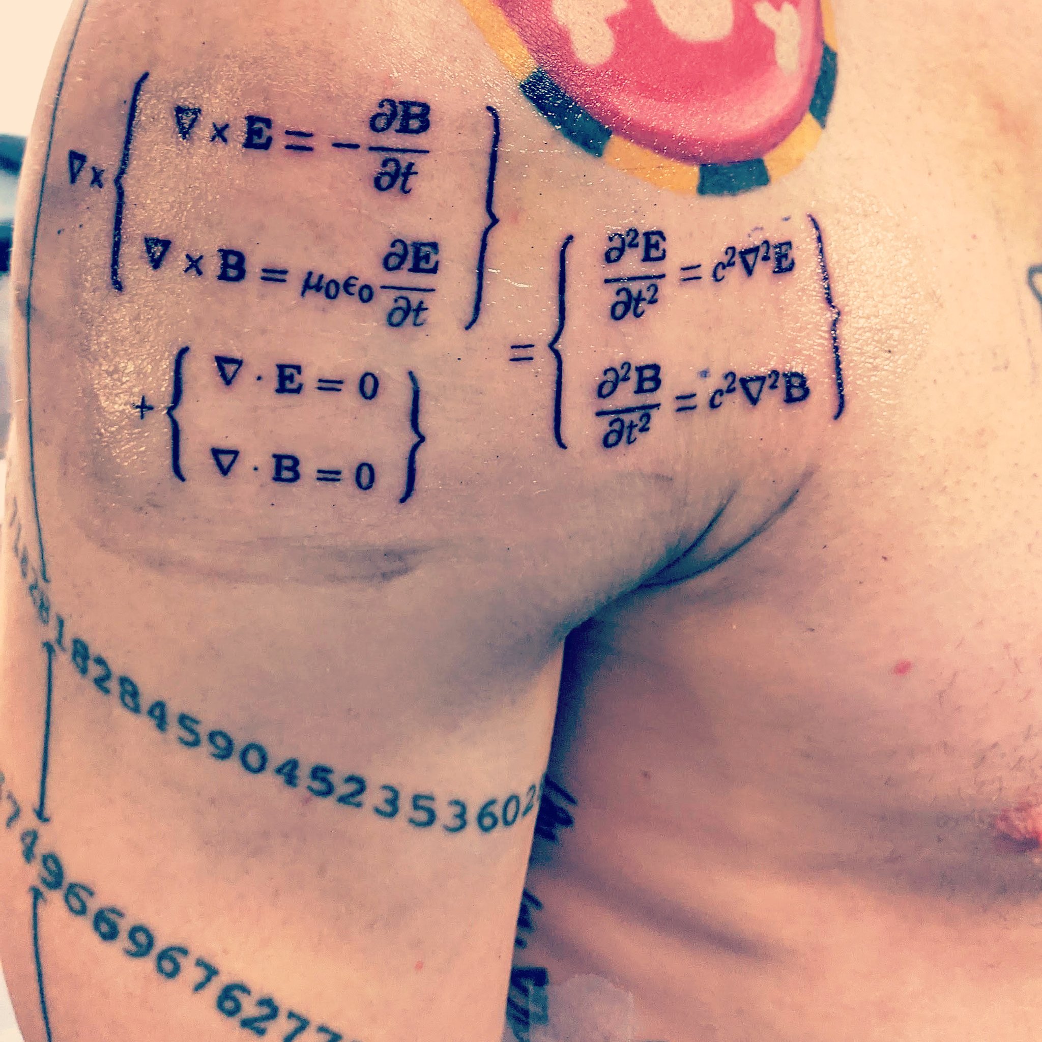 Schrodinger Equation Tattoo
