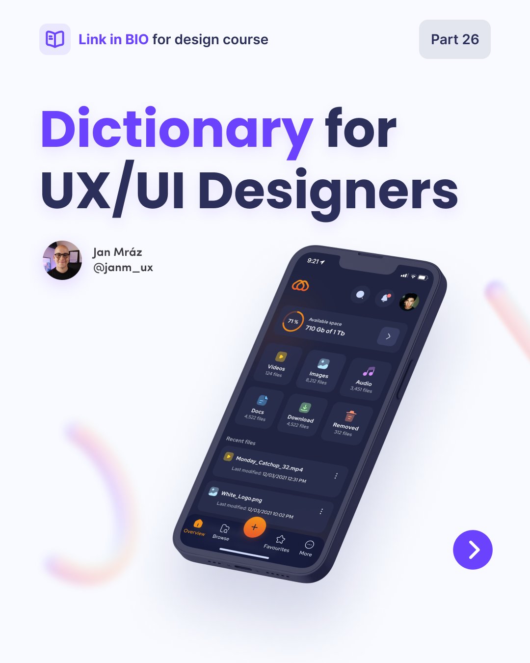 Jan Mraz - UX / UI Designer on Twitter: "let's learn some new terminology for UX designers ...