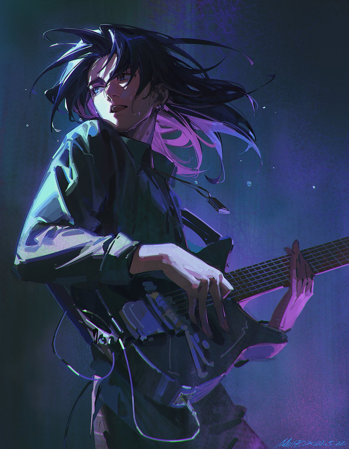 ALZi米_V2 on Twitter: "Portrait study -30 https://t.co/nndnpzFzpD" / Twitter