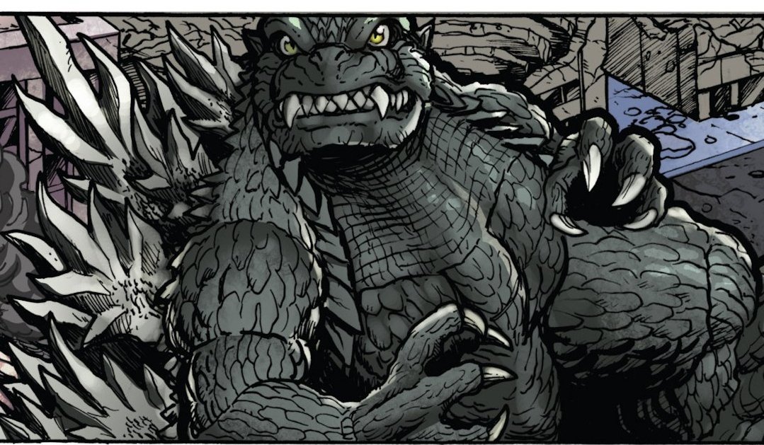 Godzilla 2022 Roar Drawing