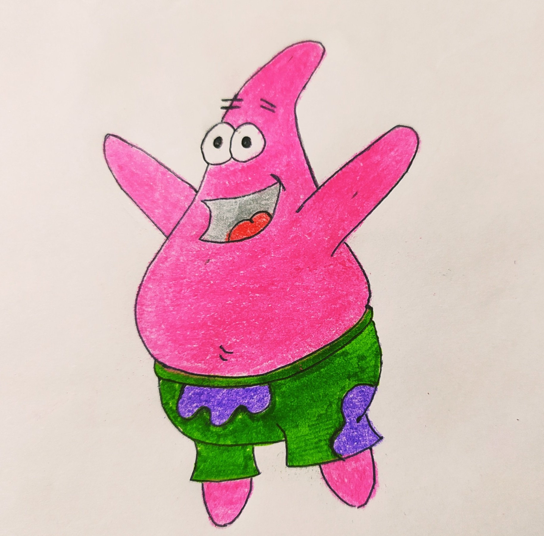 Patrick Star Drawings