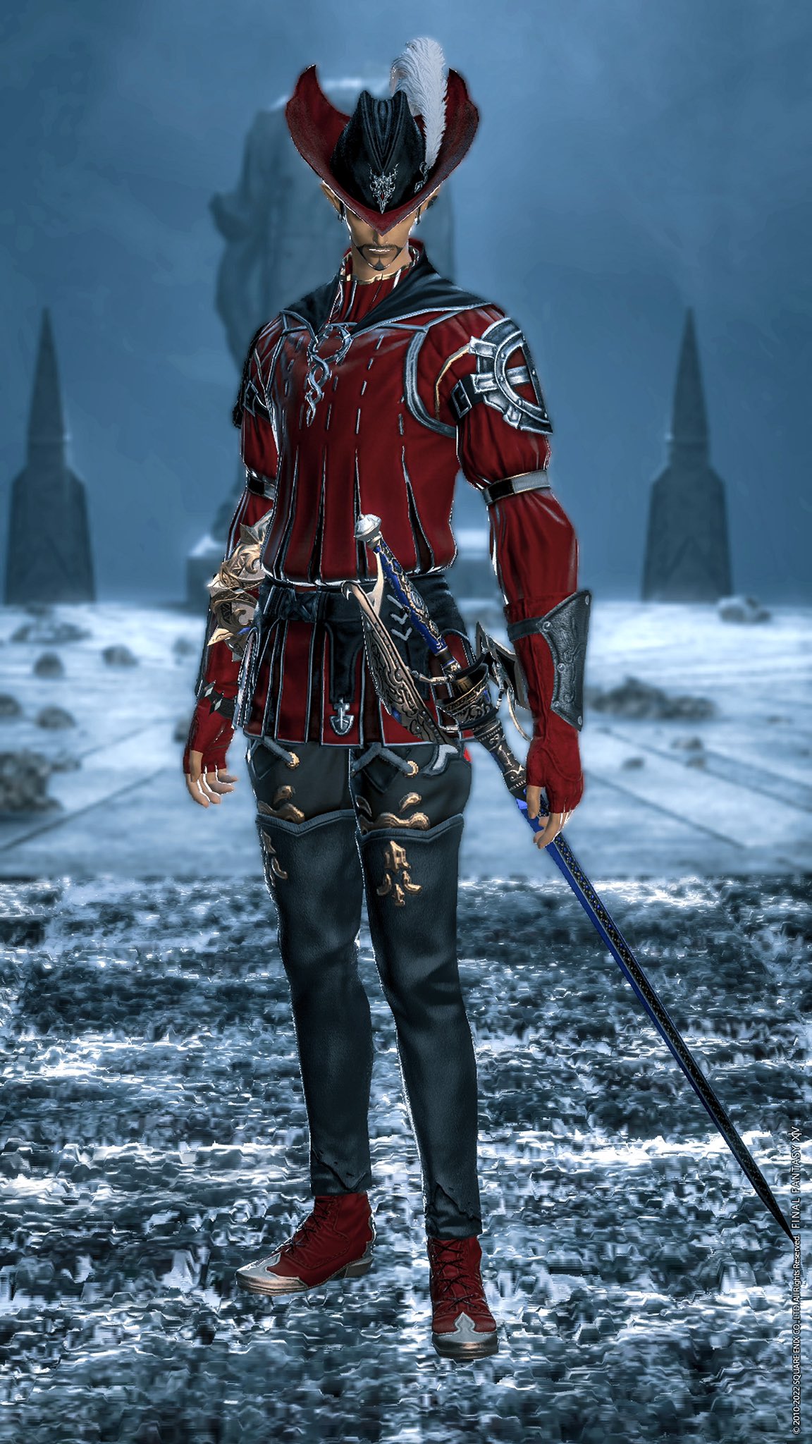 ナス🍆StudioNasu:FF14 on Twitter: "FF11赤AF2のデュエルアーマー風のミラプリしてみました、ジュワユースも装備して当時を再現！ 刺さる人には刺さる格好かと(笑 ...