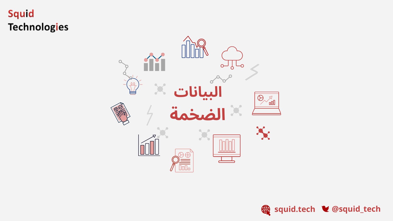 Squid Technologies on Twitter: "هل تساءلت في يوم عن البيانات الضخمة (بيق داتا) وماهي؟ وما ...