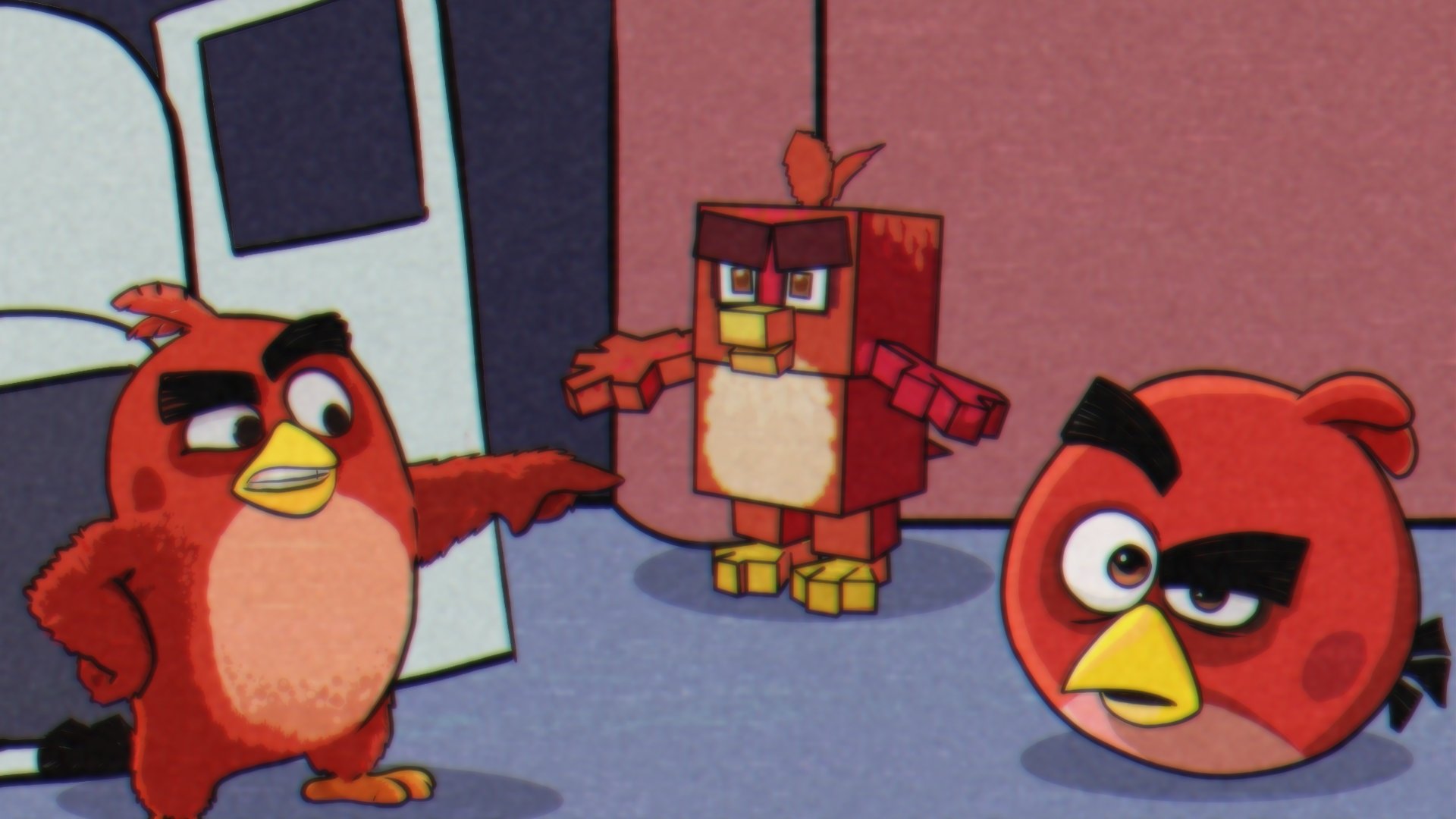 Angry Birds Baby Red Bird