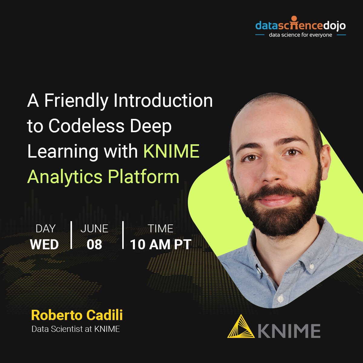 Data Science Dojo on Twitter: "On June 8th, Roberto Cadili will dive deep into the main concepts ...