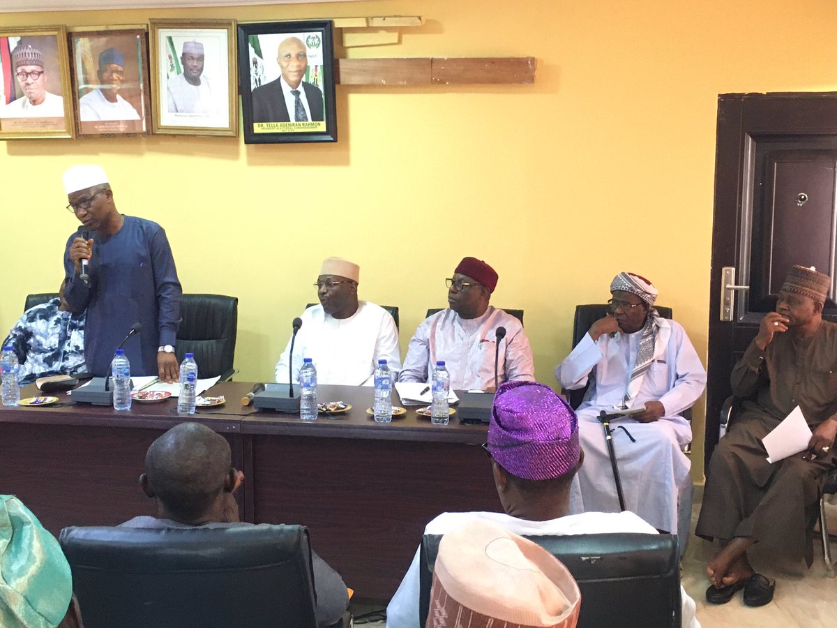 Briefing by Dr. Tella Adeniran Rahmon, REC Ekiti State at the ongoing ...