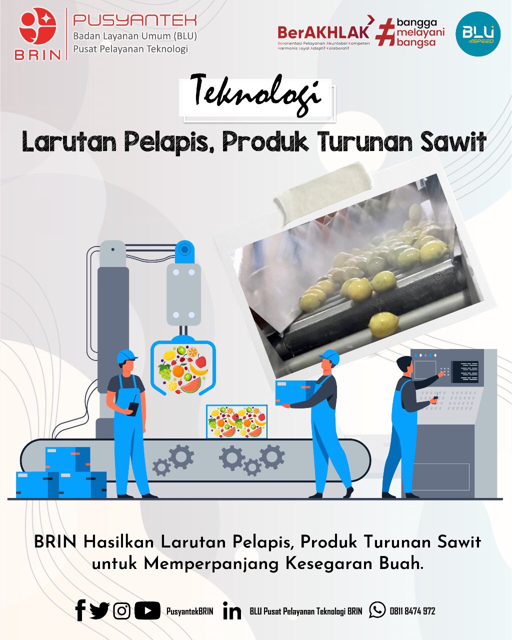 BLU PUSYANTEK BRIN on Twitter: "Pusat Riset Agroindustri di bawah Organisasi Riset Pertanian ...