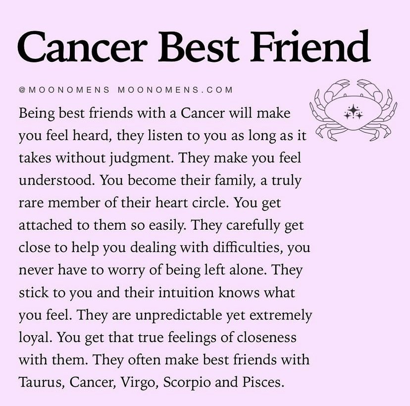 Cancer zodiac friendship 60 photos - Youhoroscope.com