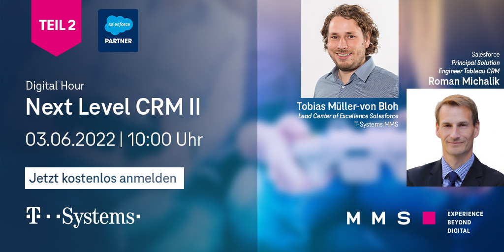 T-Systems MMS on Twitter: "Wie gelingt die Vertriebsunterstützung auf Basis von Daten und ...