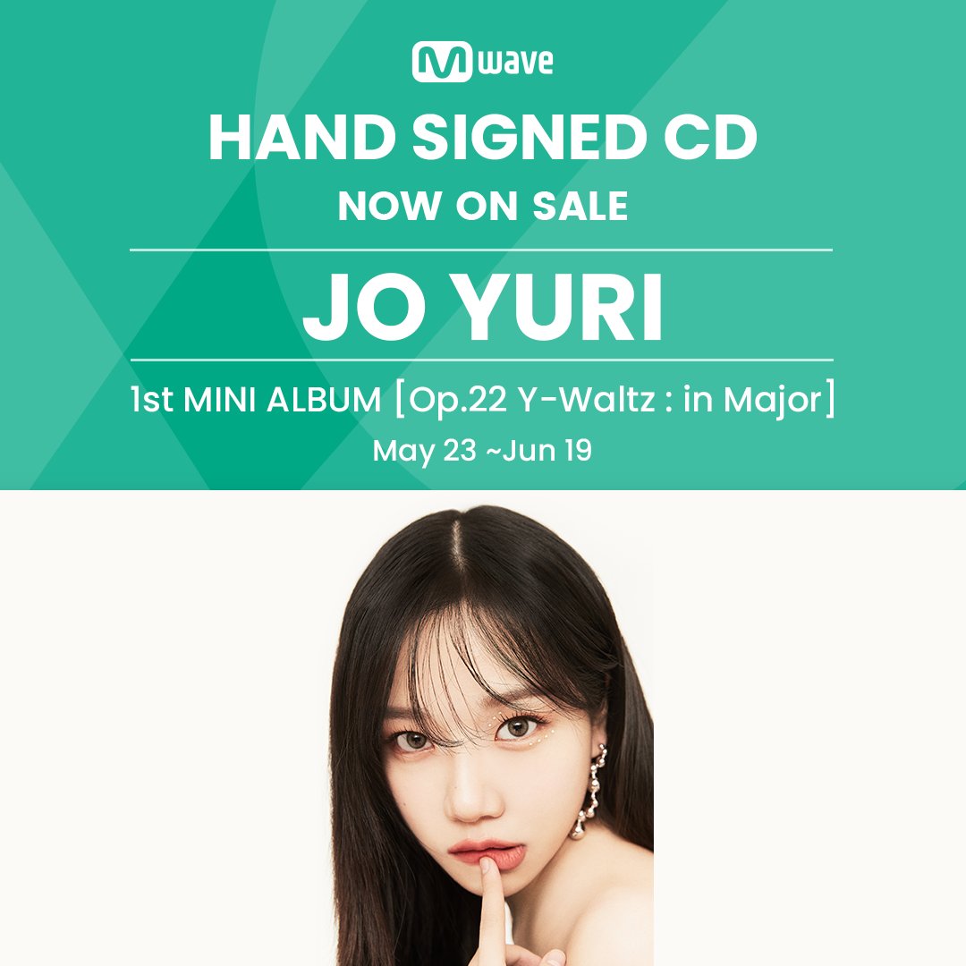Mwave on Twitter: "[#Mwave shop] You can buy #JOYURI 's hand-signed CDs on Mwave Shop! 💿Product ...