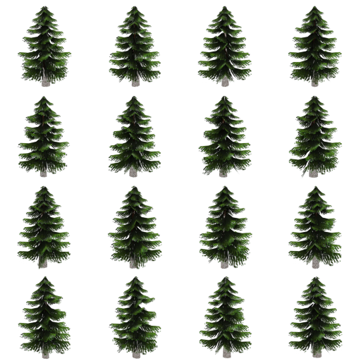 Growing Tree Sprite Sheet