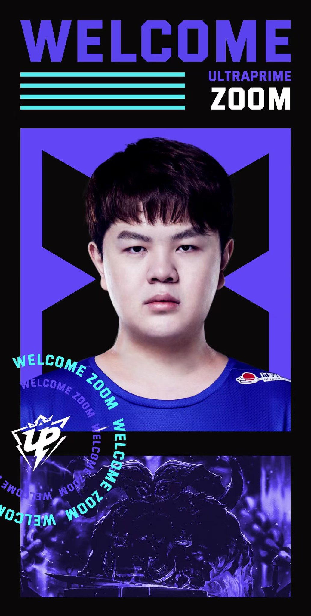 HUPU Esports on Twitter: "Top laner Zoom joins UP Zoom + H4ACKER + Cryin, this top side of UP ...