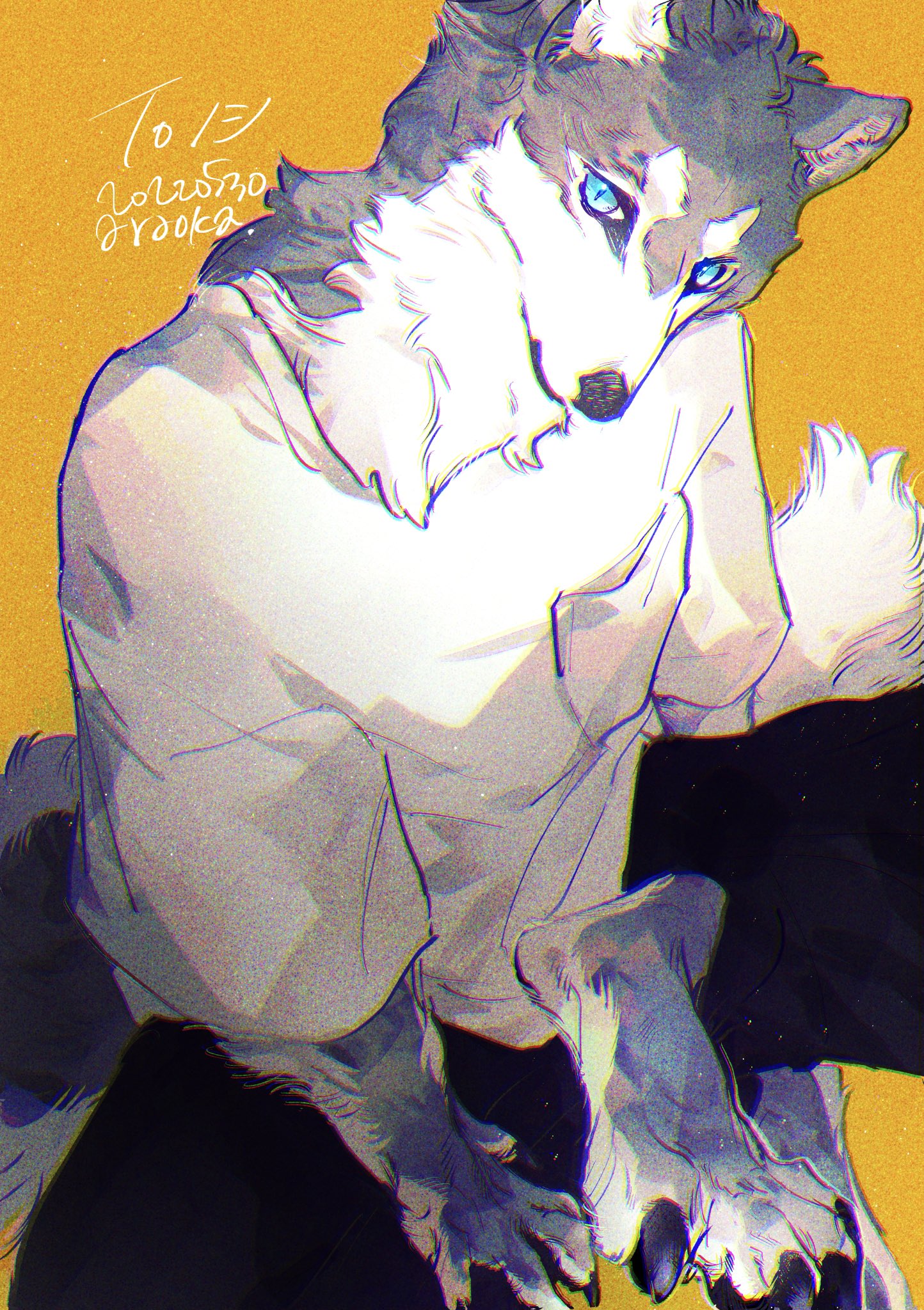 あをい on Twitter: "Skeb Thank you 💛 https://t.co/xl2Xp1HYPm #Skeb #Commission @skeb_jpより https://t ...