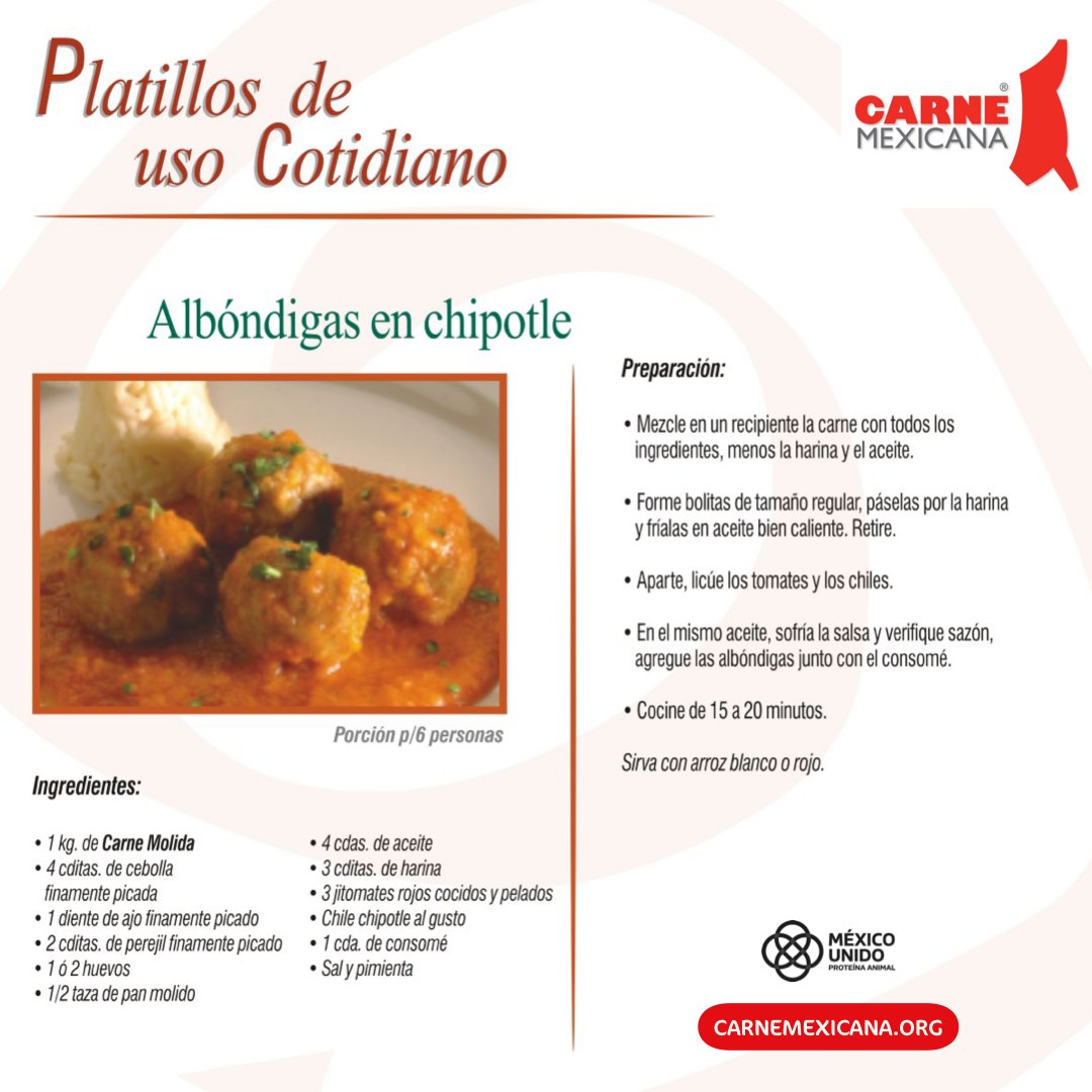 Albondigas Receta Mexicana