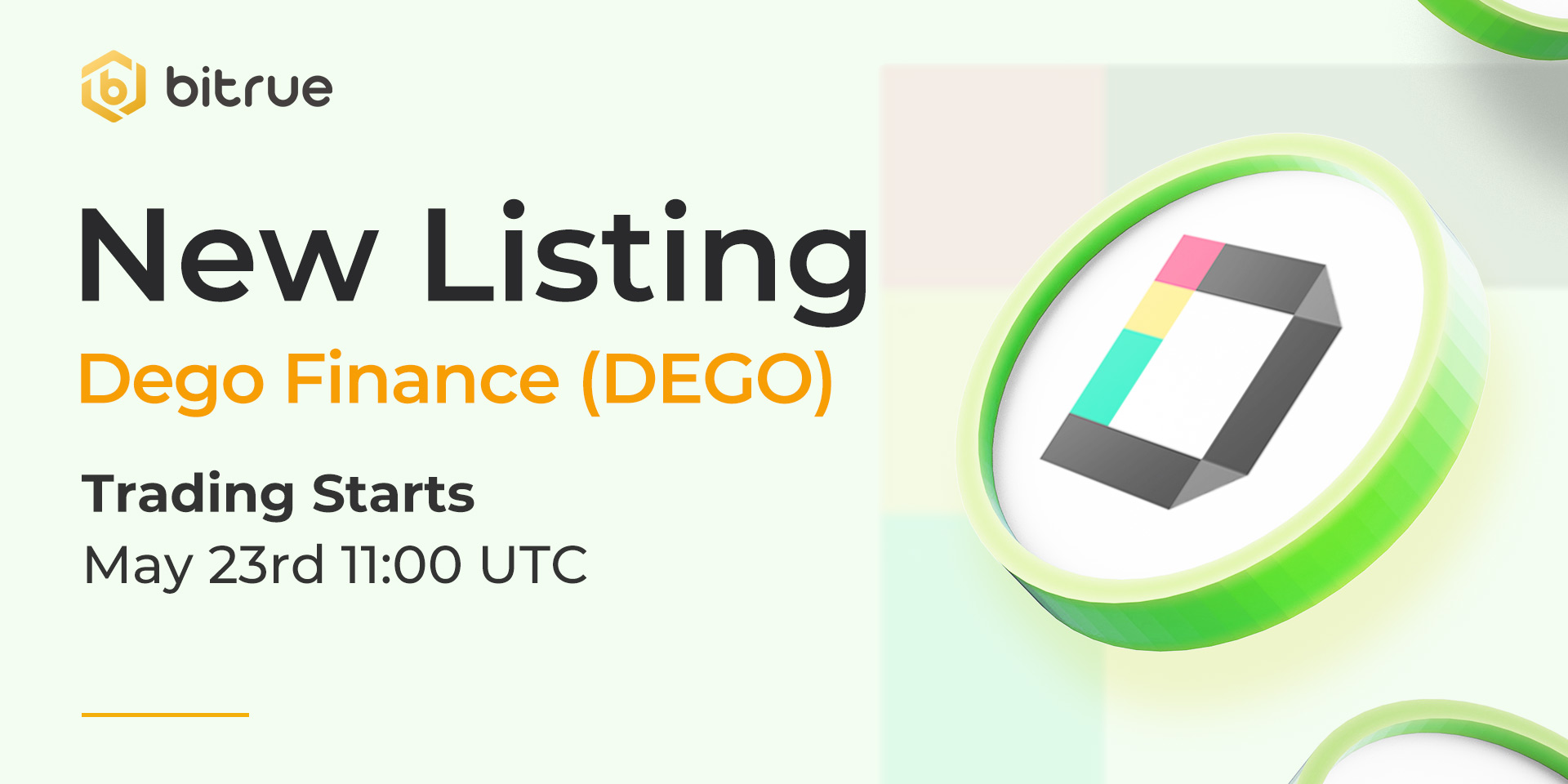 Bitrue on Twitter: "#DegoFinance $DEGO is coming to Bitrue spot trading. @dego_finance ...