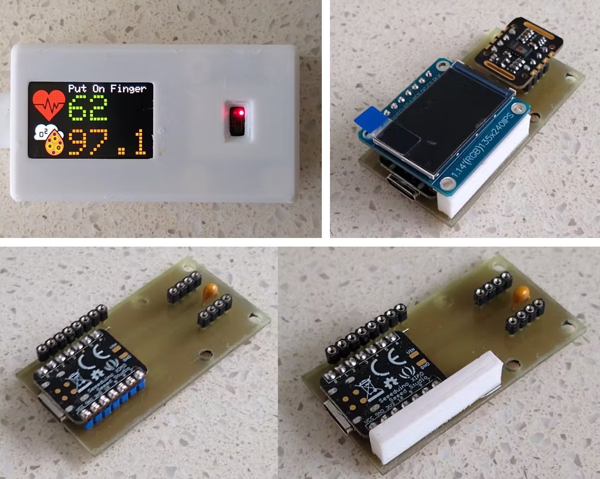 Seeed Studio on Twitter: "💓How to use the Seeeduino XIAO, MAX30102, and 1.14in color display to ...