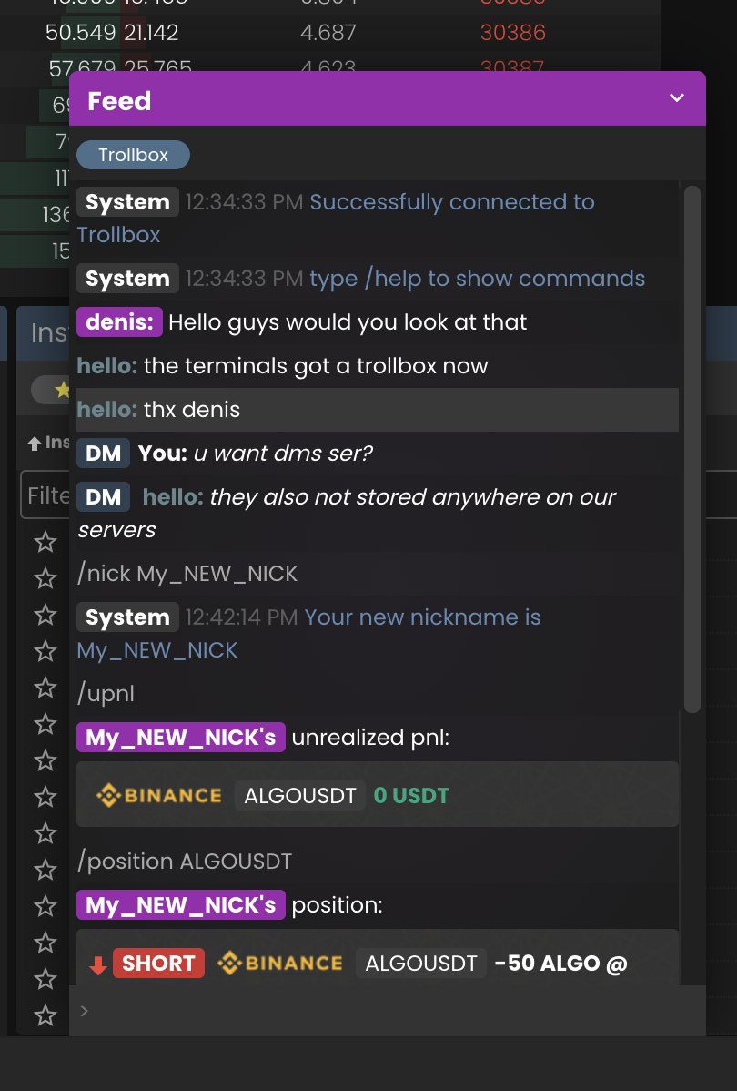 Insilico Terminal v1.9.5 released @InsilicoTrading New feature, fixes ...