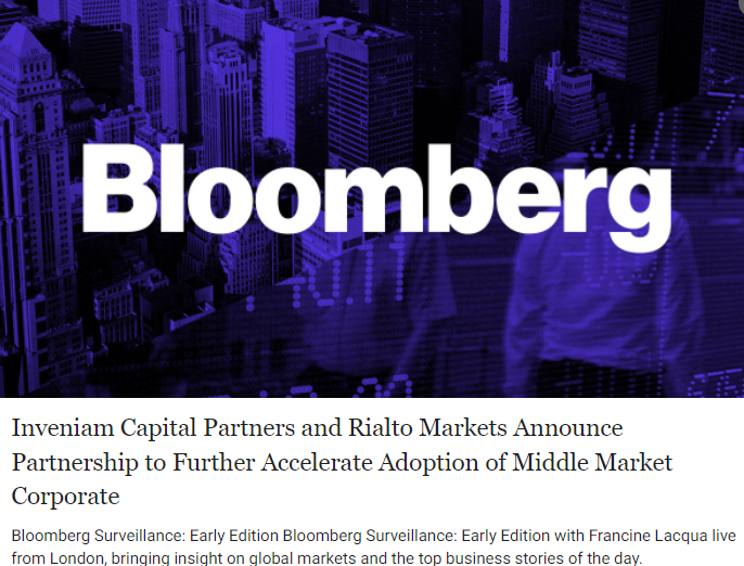 Rialto Markets on Twitter: "We're pleased to announce a partnership with Inveniam Capital ...