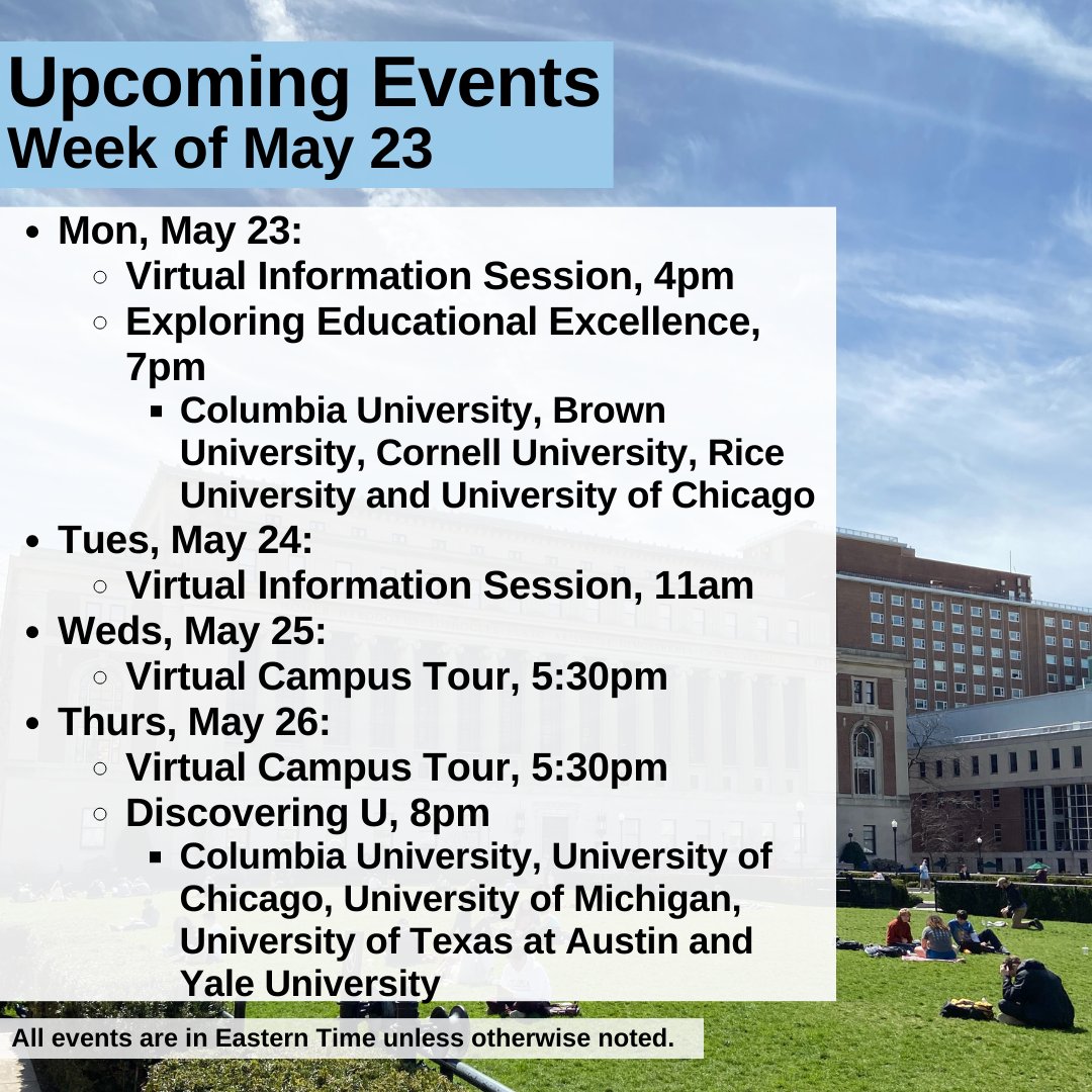 Columbia University Campus Tour