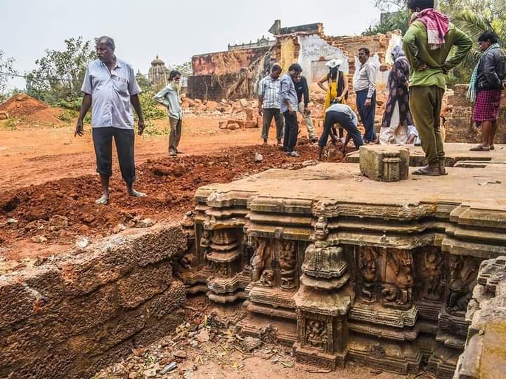 From the Indian contents The ASI has found an ancient structure ...