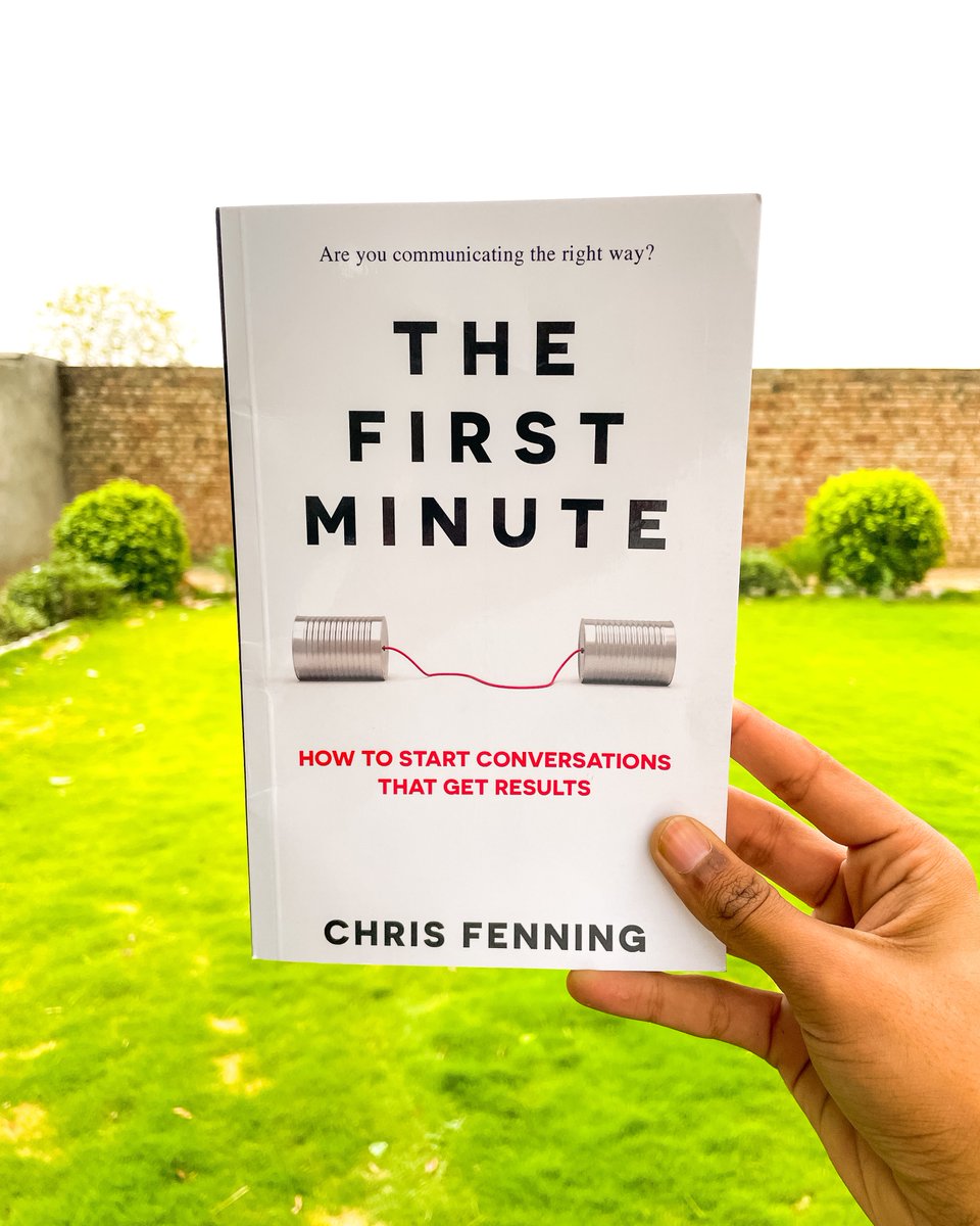 10 Lessons from The First Minute (thread) - Thread from Library Mindset ...