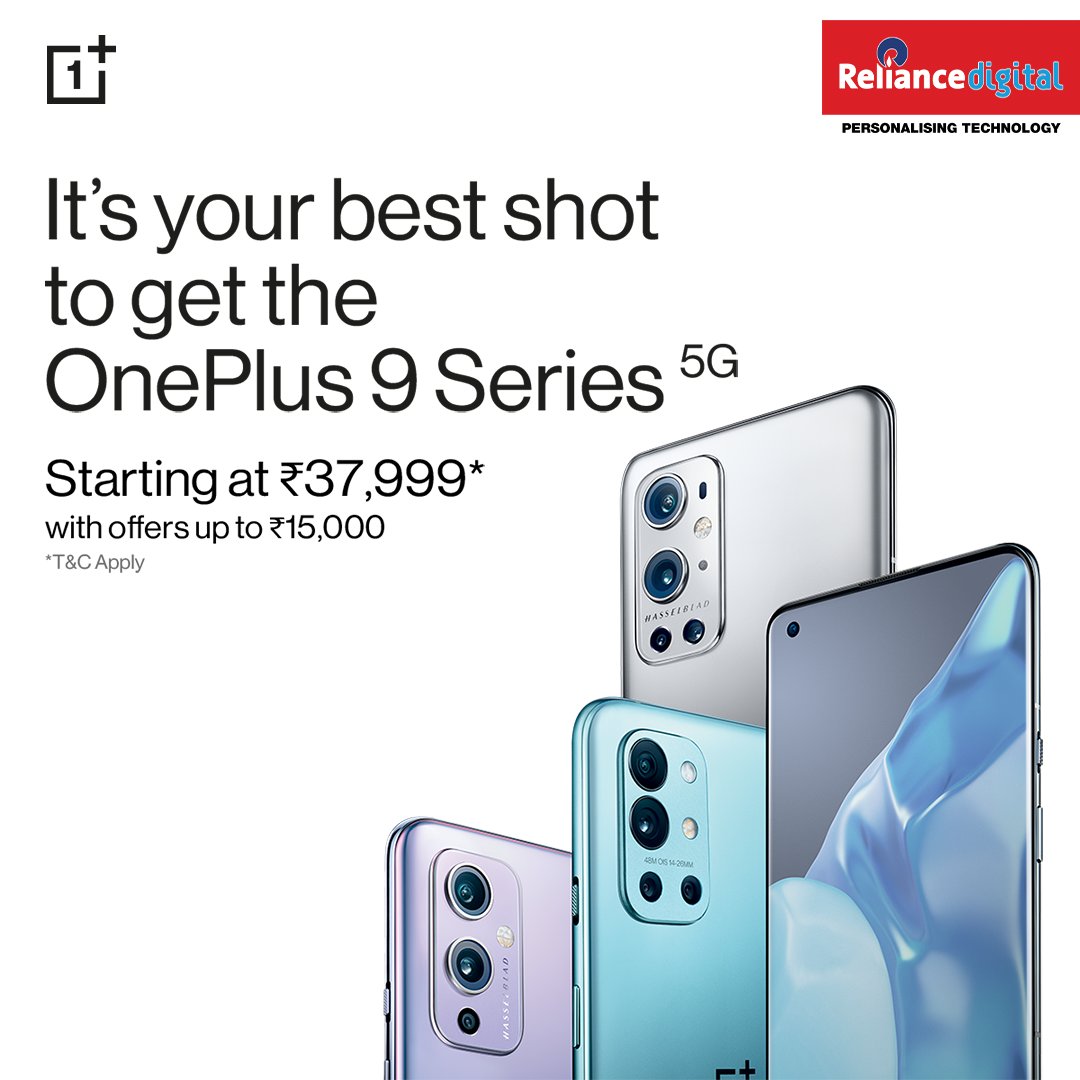 Reliance Digital Shoot Your Shot Get OnePlus 9 Series 5G Starting At 37 999 With reliance-digital-shoot-your-shot-get-oneplus-9-series-5g-starting-at-37-999-with