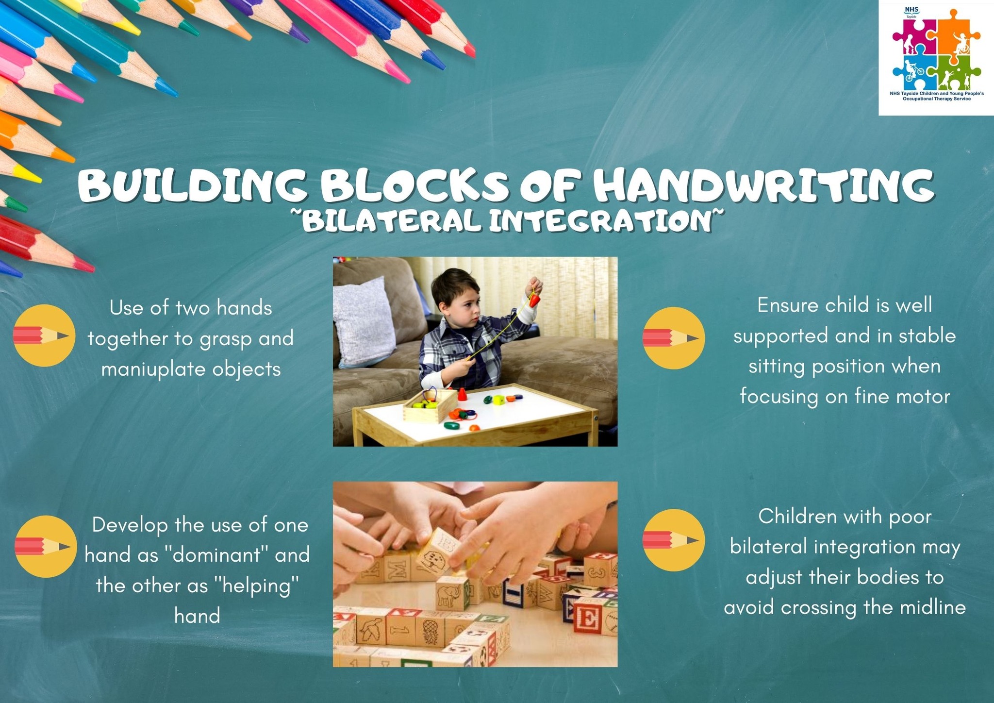 NHS Tayside Child Health Occupational Therapy on Twitter: "Building ...